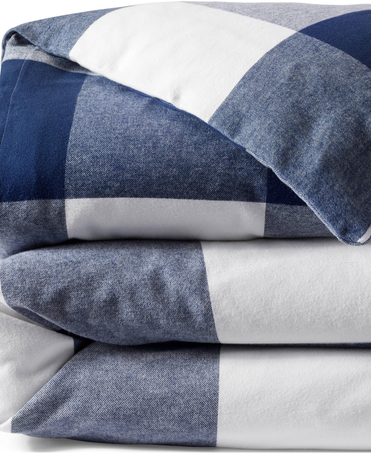 Click here for Lands End Comfy Super Soft Cotton Flannel Plaid Du... prices