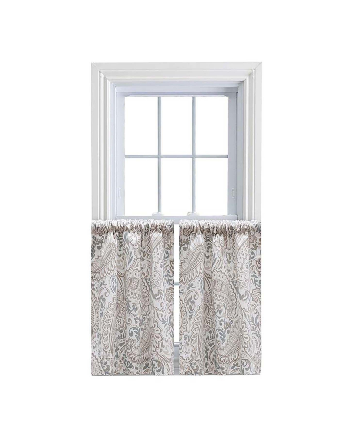 Click here for Ellis Curtain Shannon Printed Paisley Pattern on C... prices