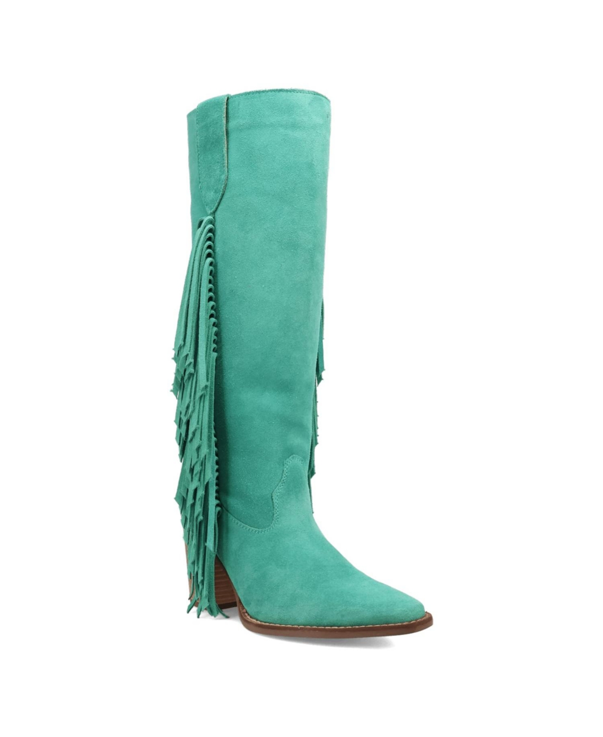 Click here for Dingo Womens Twister Leather Boot - Green prices