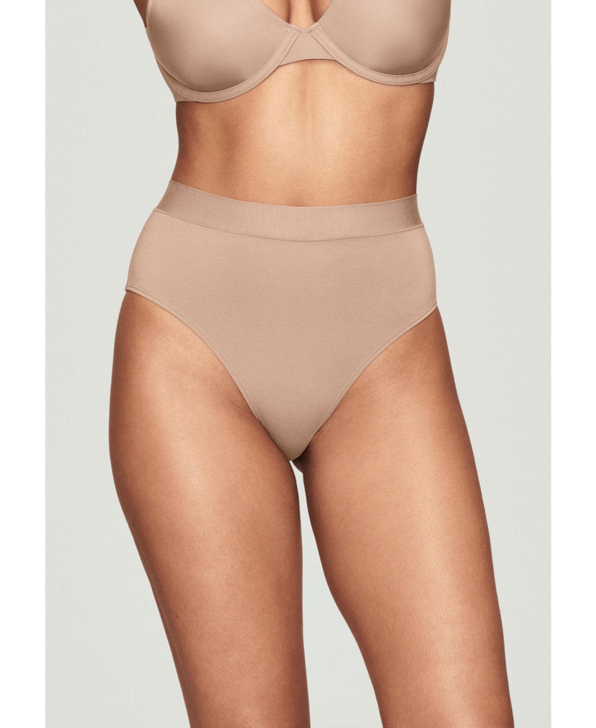 Click here for Cuup Plus Size the Bikini - Modal Panties - Taupe prices