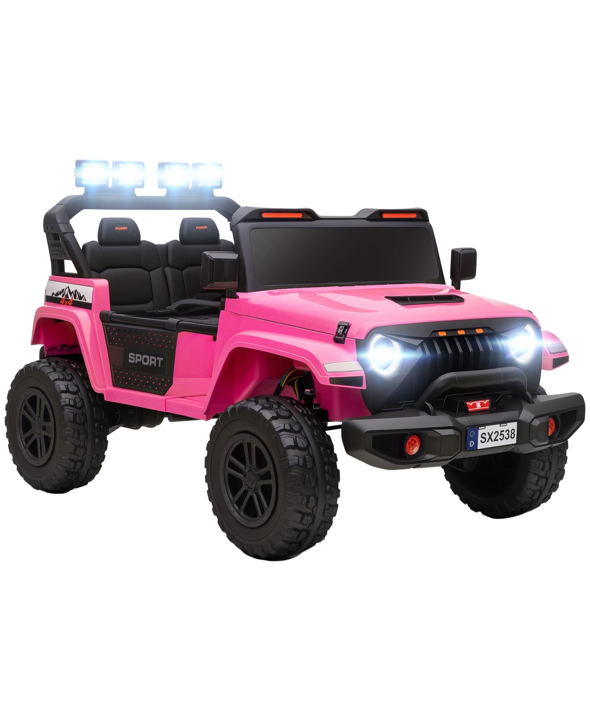 Click here for Qaba 24V Ride on Truck Car with 2-Seater  Electric... prices