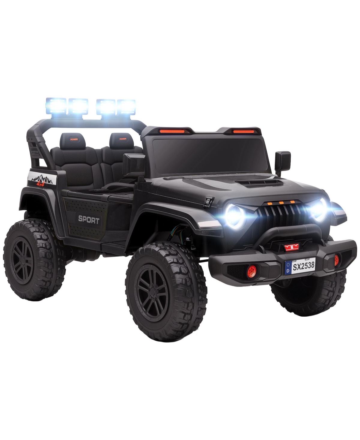 Click here for Qaba 24V Ride on Truck Car with 2-Seater  Electric... prices