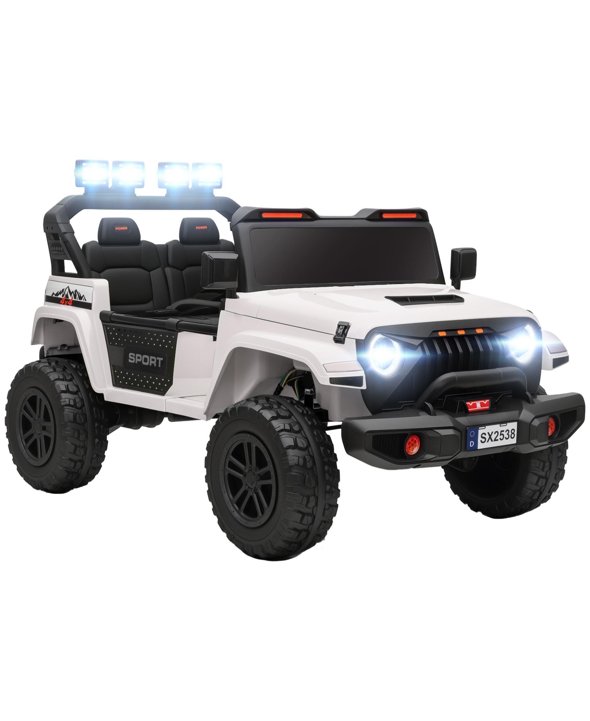 Click here for Qaba 24V Ride on Truck Car with 2-Seater  Electric... prices