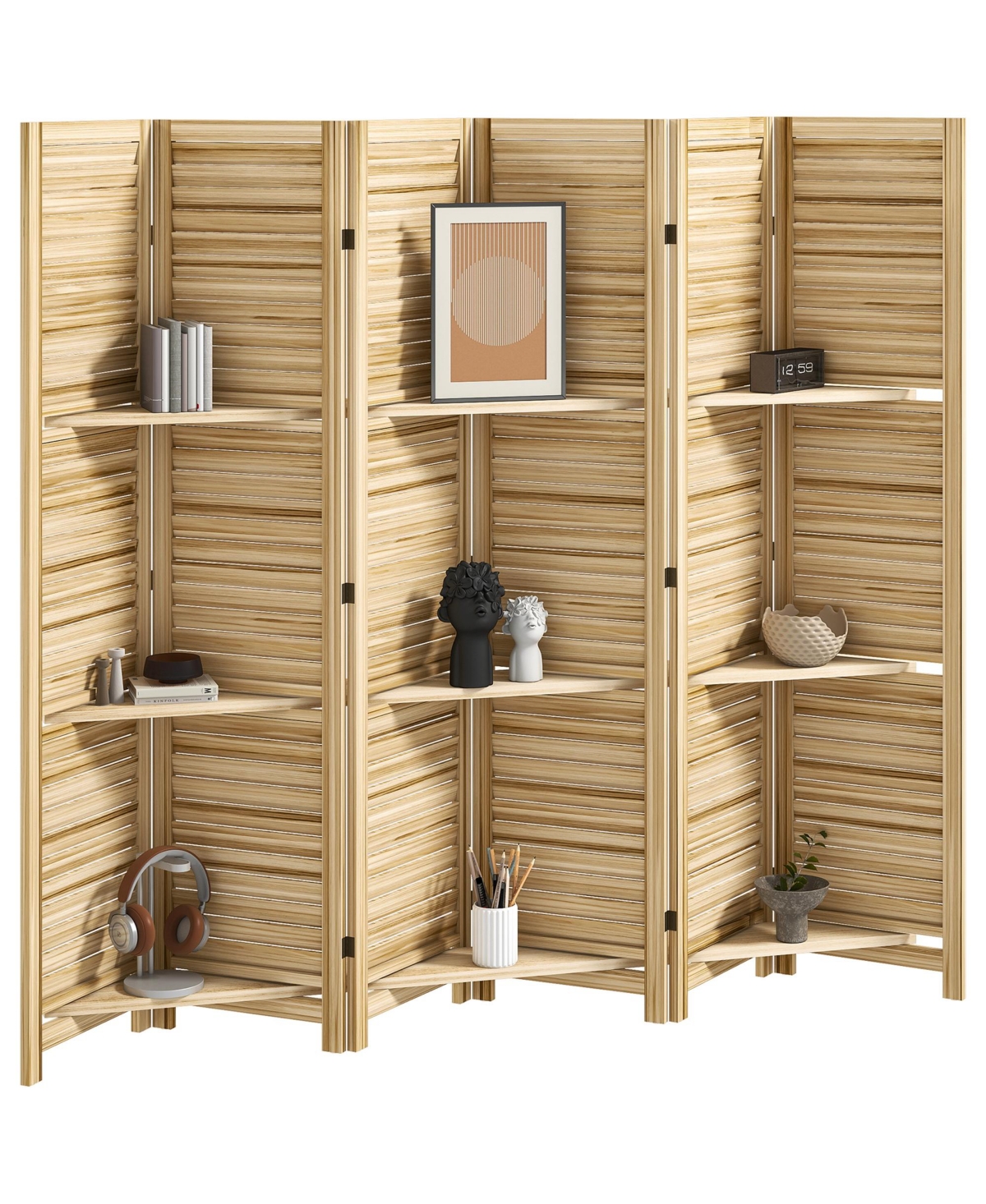 Click here for Homcom 6 Panel Privacy Screen  Room Divider with 3... prices