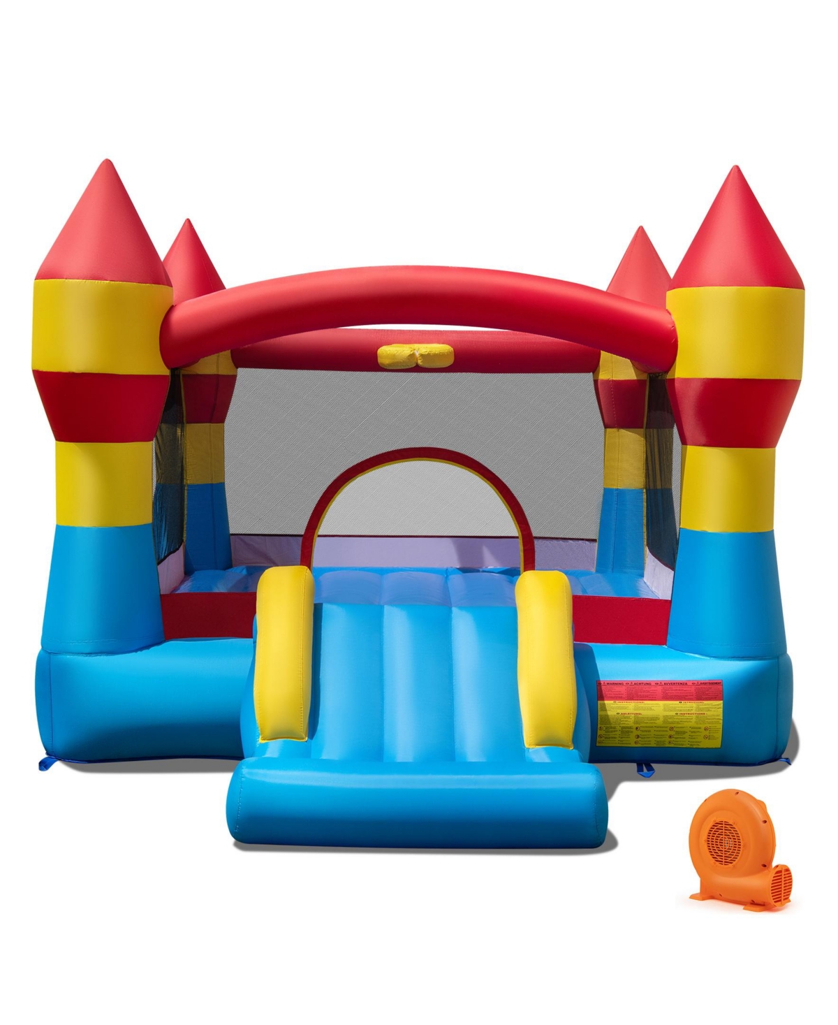 Click here for 3-in-1 Kids Bouncer with Slide with 520W Blower fo... prices