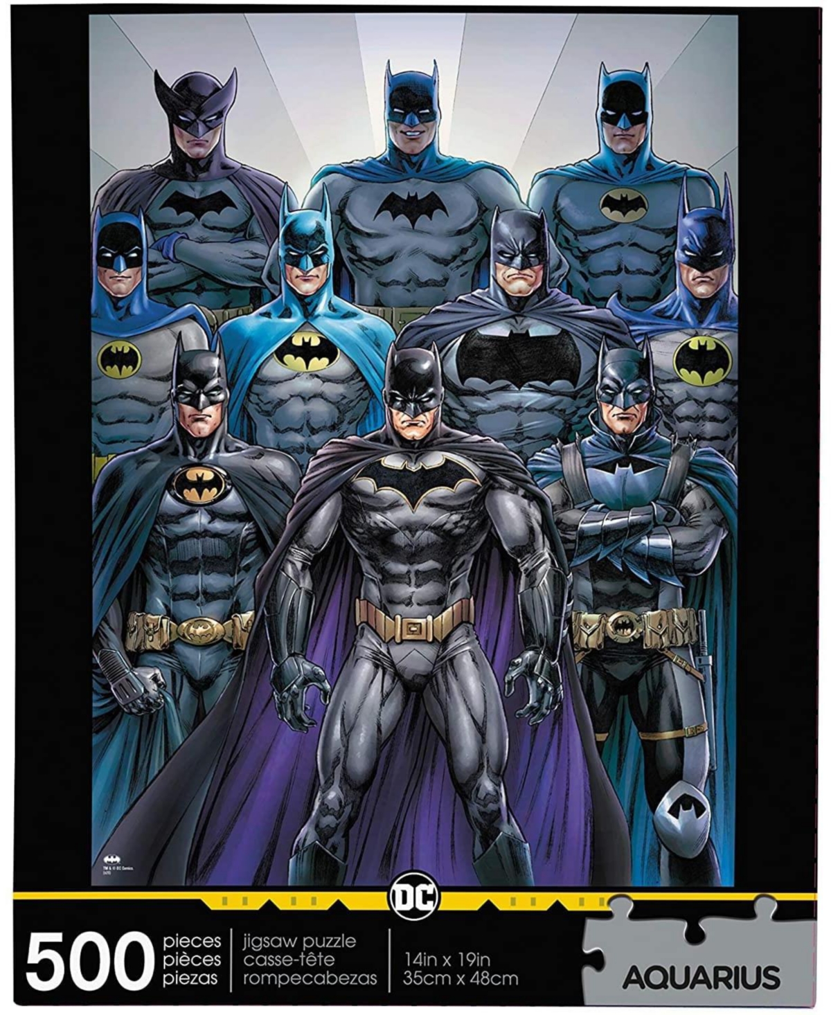 Click here for Nmr Distribution Dc Comics Batman Batsuits 500 Pie... prices