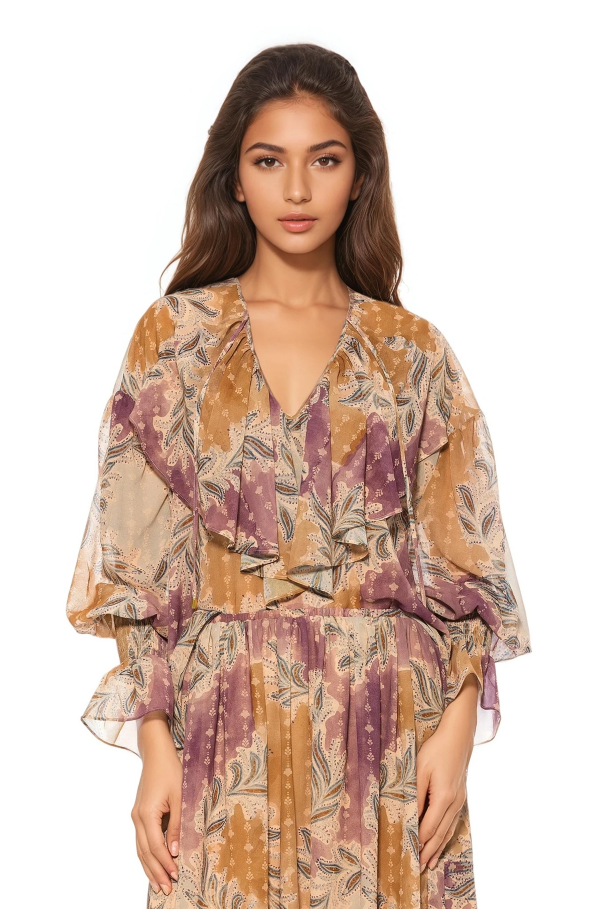 Click here for Alexia Admor Womens Serelise Blouse - Multi paisle... prices