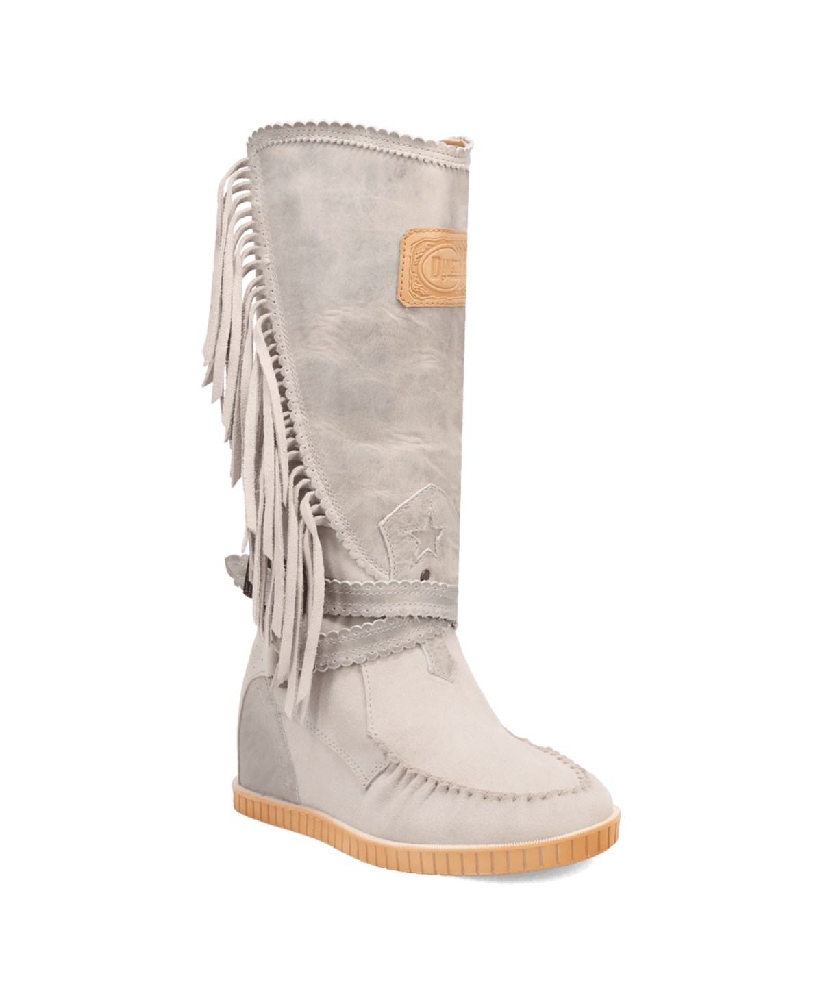 Click here for Dingo Womens Natchez Leather Boot - Off white prices
