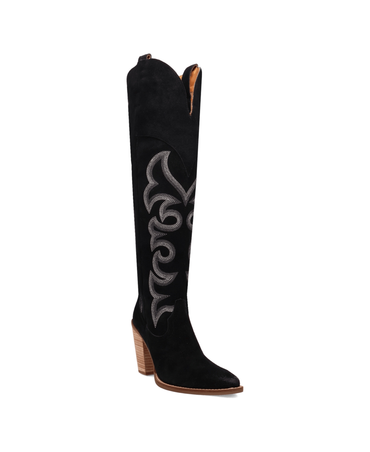 Click here for Dingo Womens Primadonna Suede Boot - Black prices
