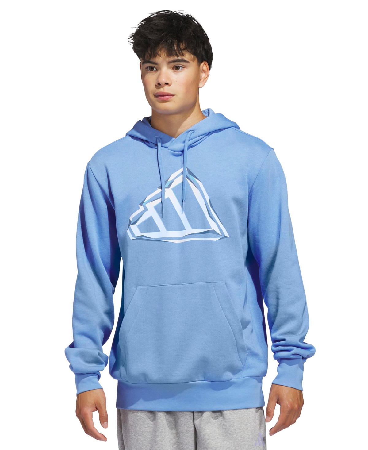 Click here for adidas Mens Graphic Big Logo Sportswear Hoodie - B... prices