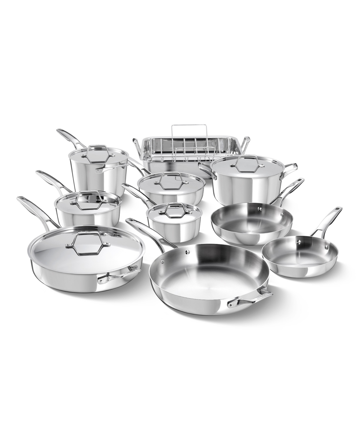 Click here for Calphalon Premier Stainless Steel 16-Piece Cookwar... prices