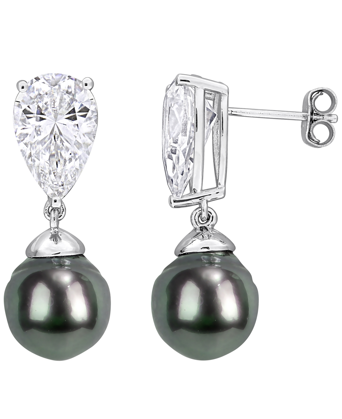 Click here for Macys Cultured Tahitian Pearl (10-10.5mm) and Whit... prices