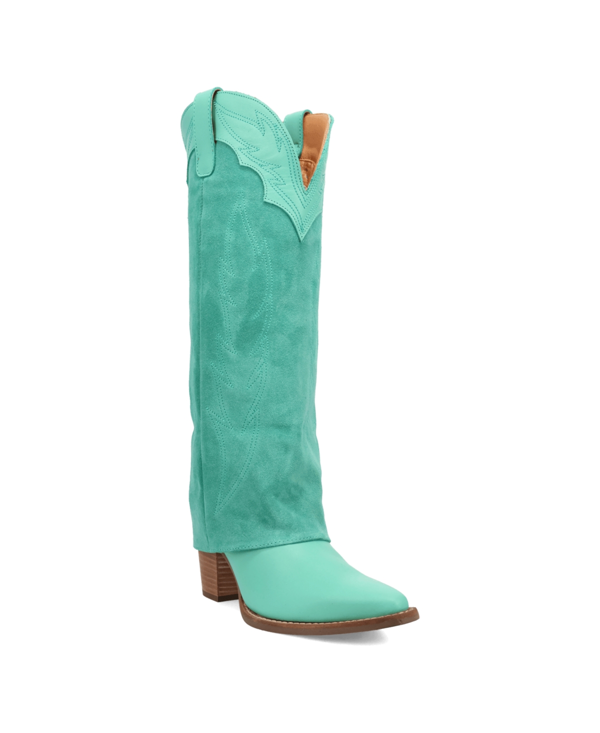 Click here for Dingo Womens Wild Fire Leather Boot - Green prices