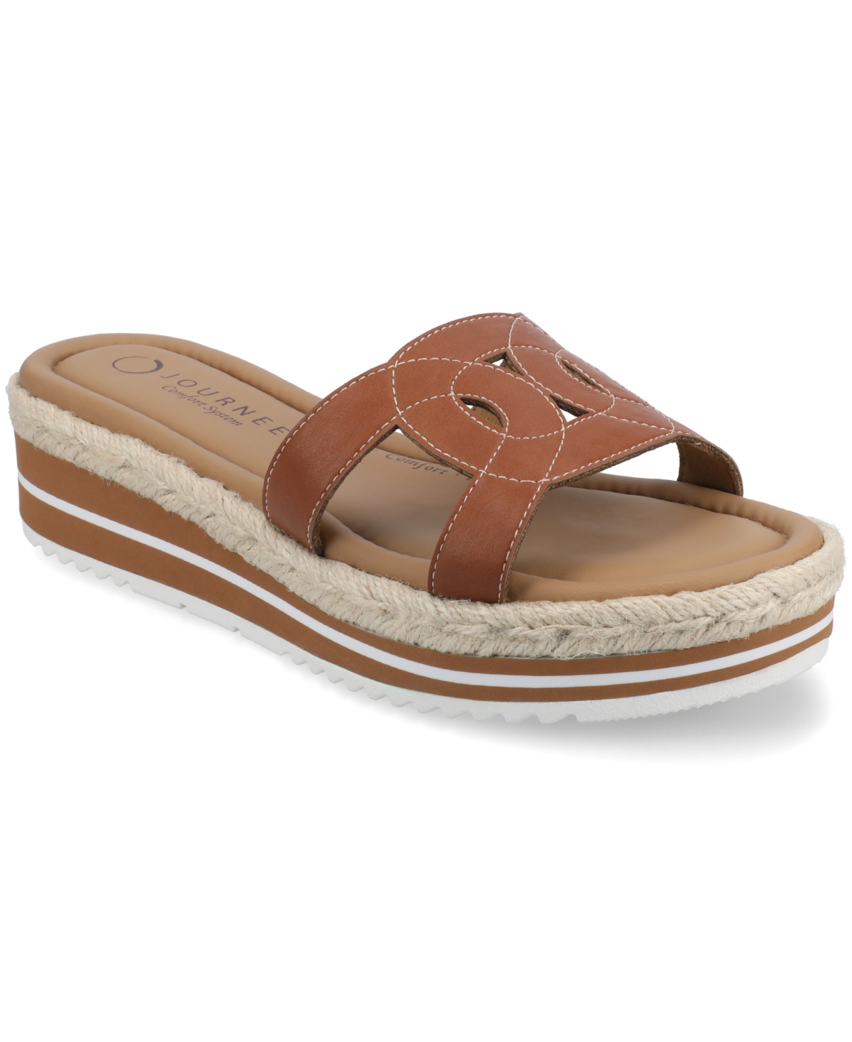 Click here for Journee Collection Womens Rosalinda Slip On Open T... prices