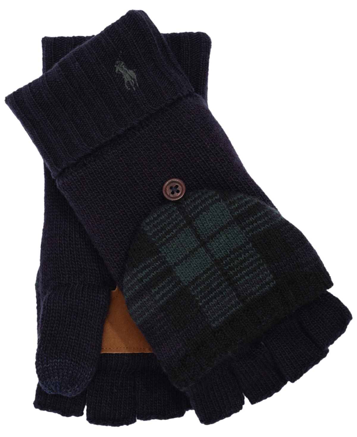 Click here for Polo Ralph Lauren Mens Tartan Mitt Convertible Glo... prices