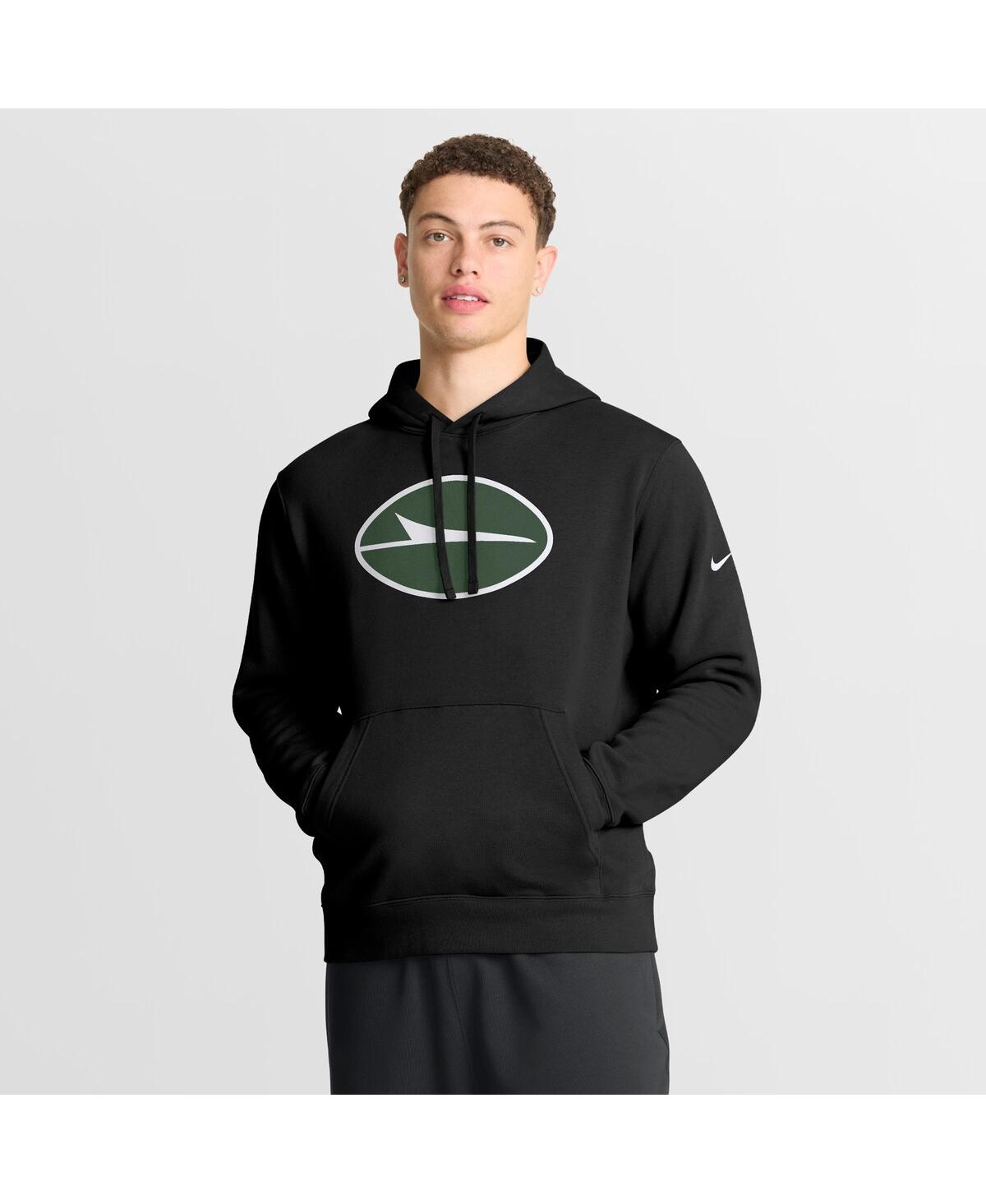 Click here for Nike Mens Black New York Jets Club Fleece Pullover... prices