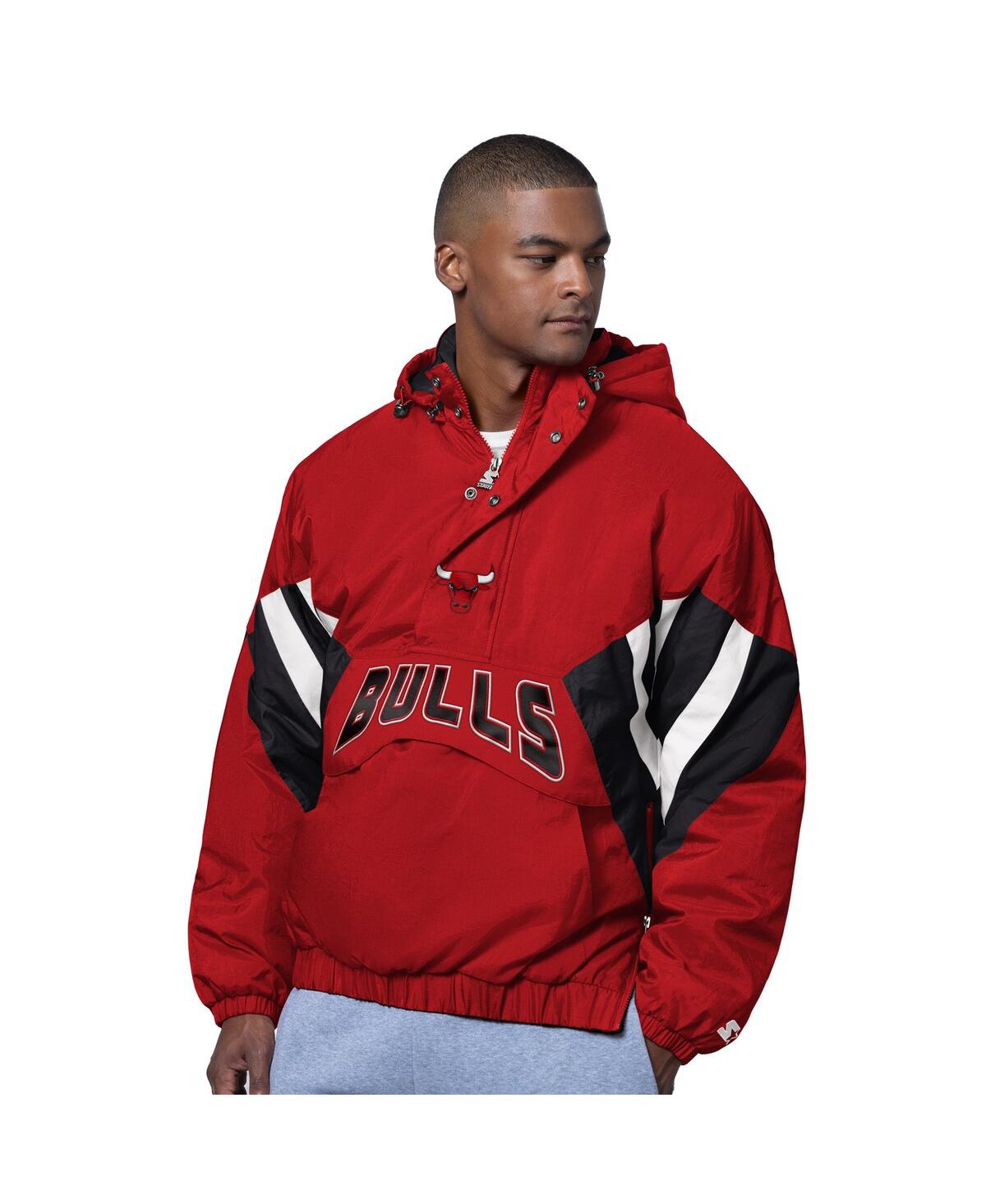 Click here for Starter Mens Red Chicago Bulls the Line Up Oxford... prices