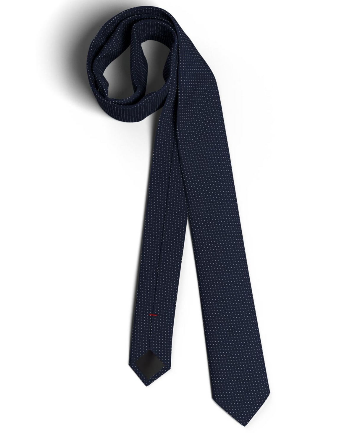 Click here for Hugo Boss Mens Jacquard Pattern Skinny Tie - Navy prices