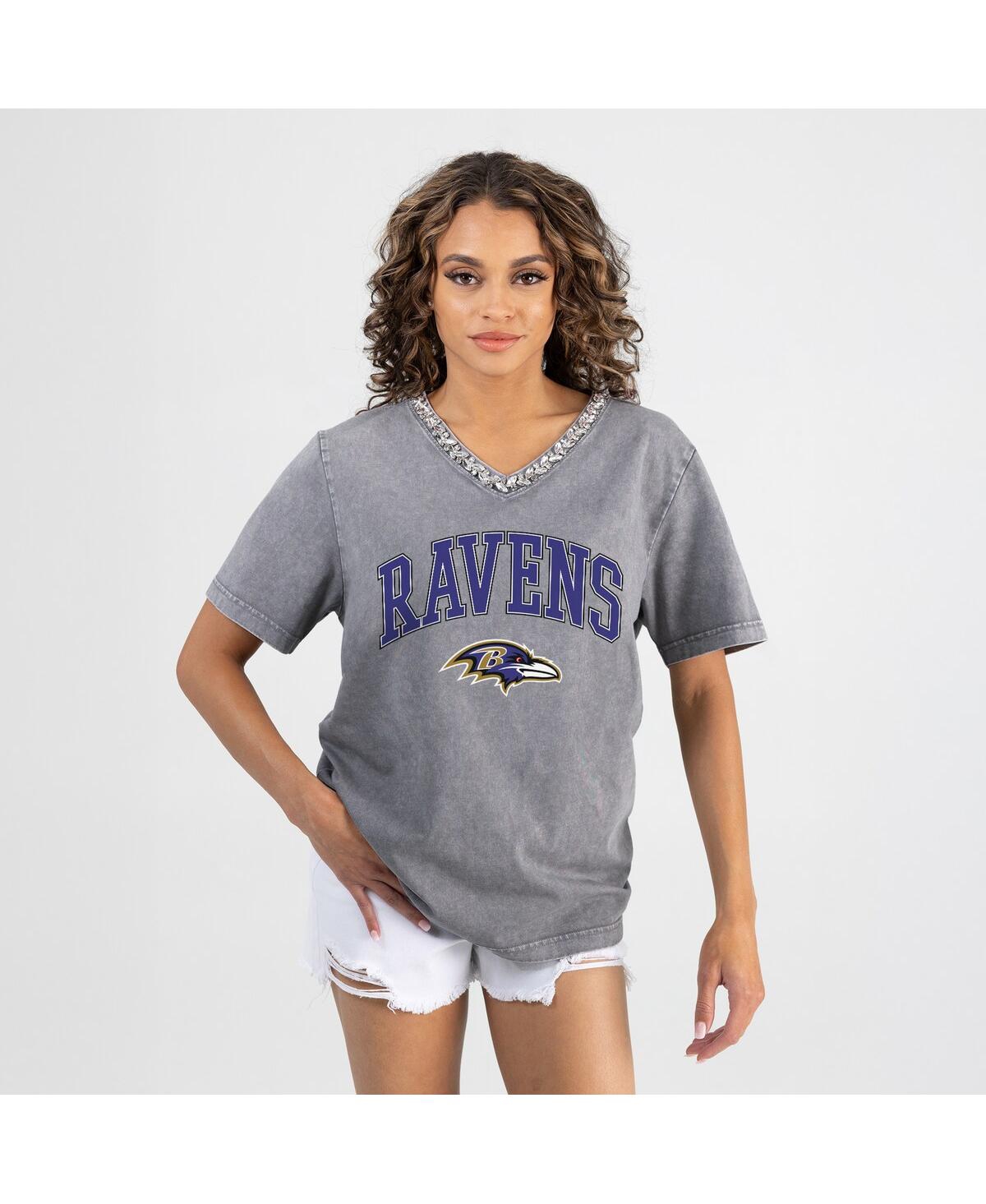 Click here for Gameday Couture Womens Gray Baltimore Ravens Relax... prices