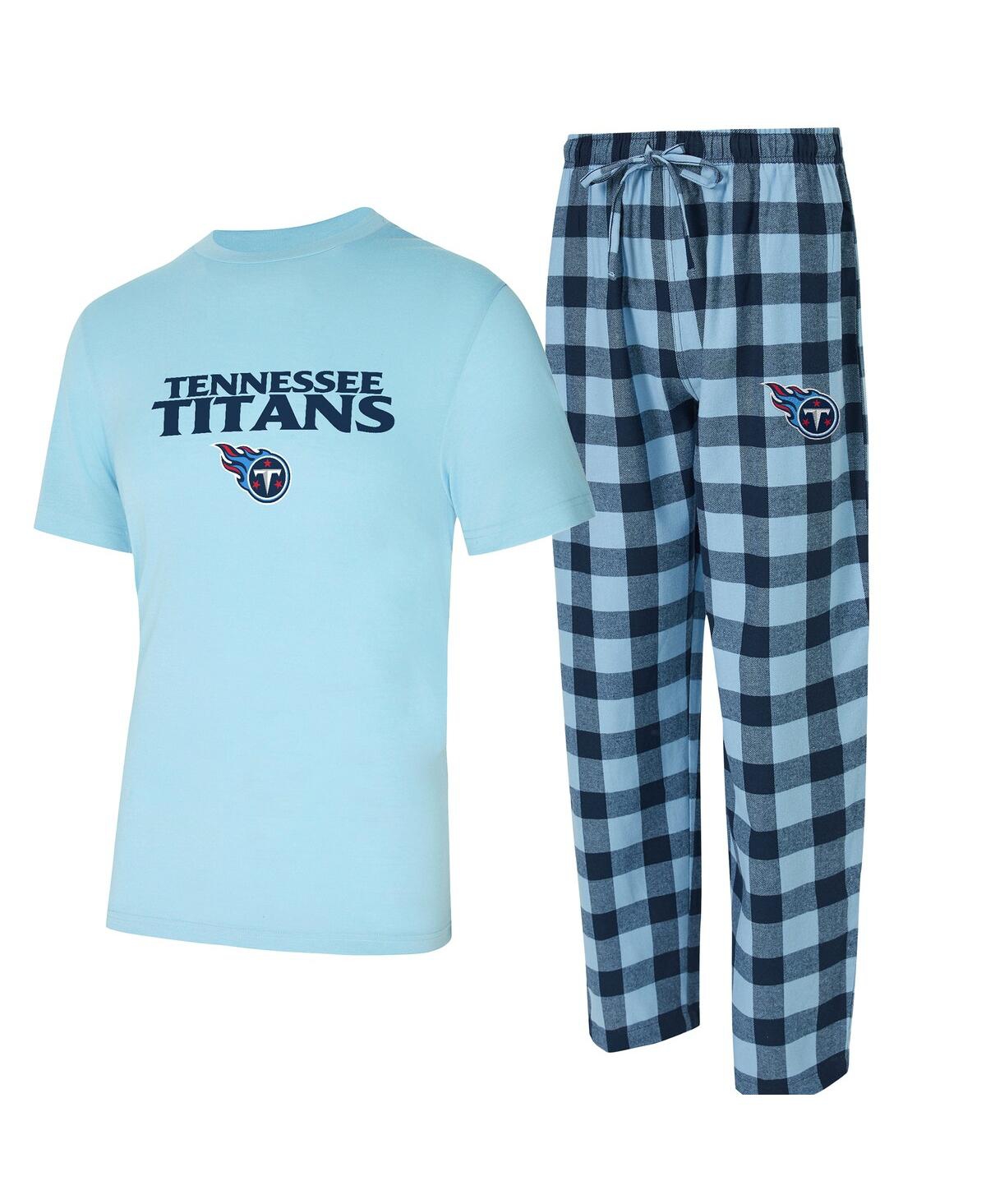 Click here for Concepts Sport Mens 2-Piece Light Blue/Navy Tennes... prices