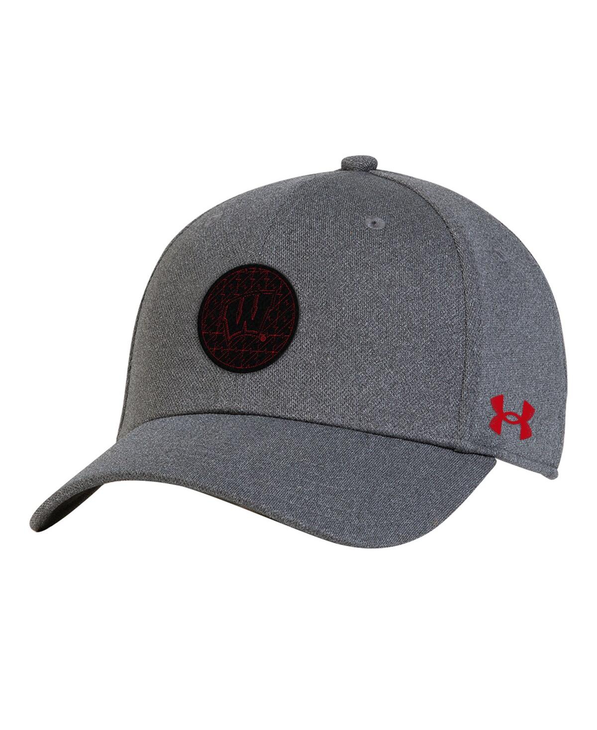 Click here for Under Armour Mens Heather Gray Wisconsin Badgers C... prices