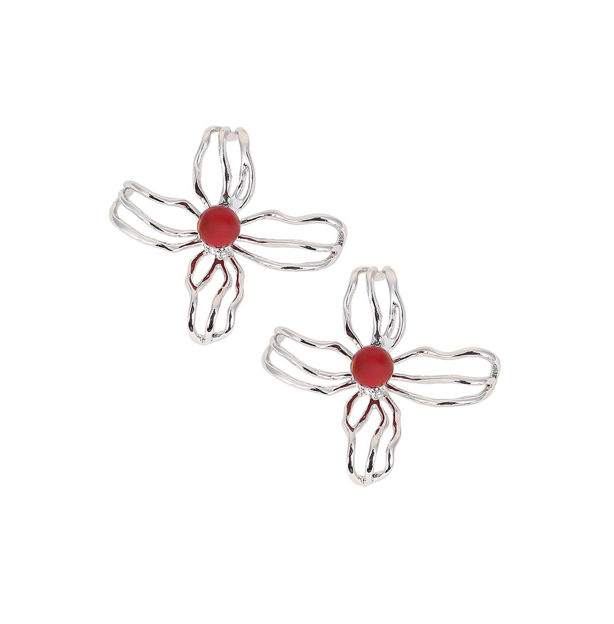 Click here for Womens The Arachnid-Flora Statement Earrings - Met... prices