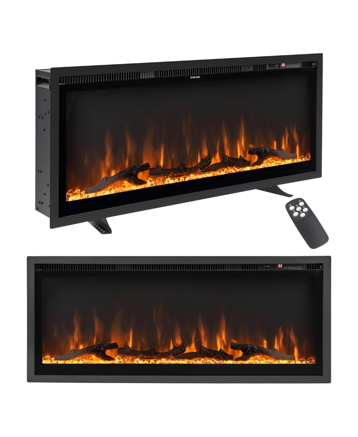 Click here for Sugift Electric Fireplace in-Wall Recessed with Re... prices