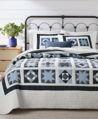 Click here for Charter Club Midnight Star Artisan Quilt Set Exclu... prices