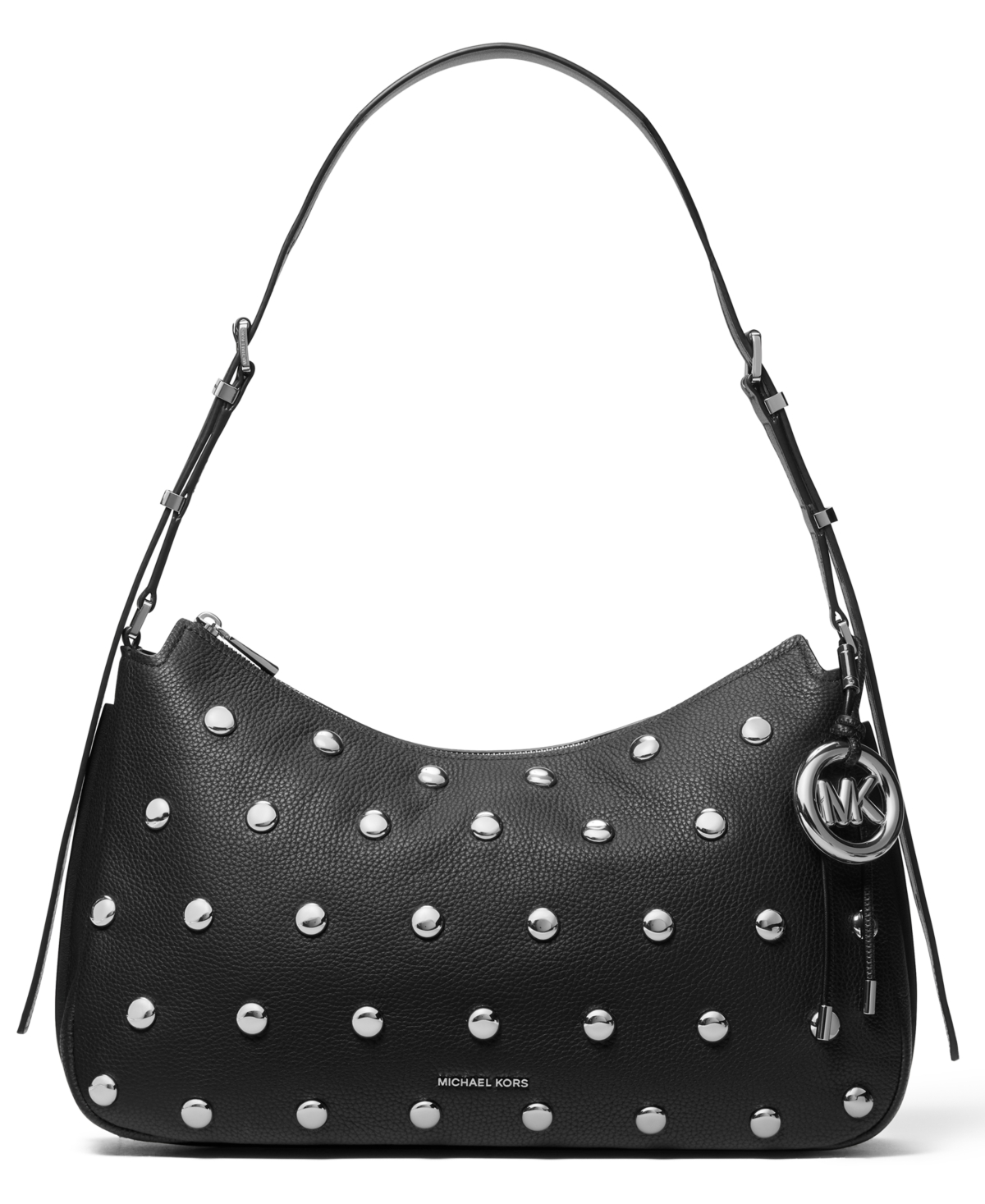 Michael Kors Medium Studded Leather Crossbody