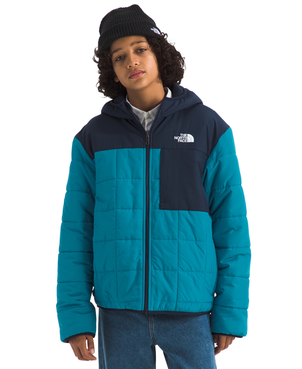 Click here for The North Face Boys 6-20 Reversible Shasta Full Zi... prices