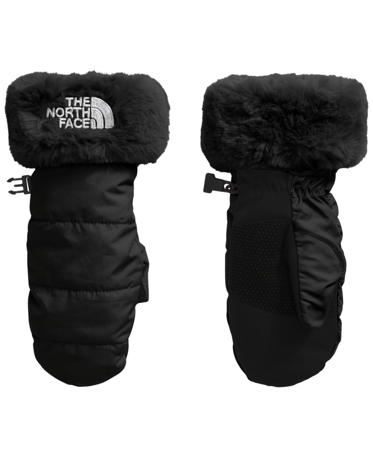 Click here for The North Face Girls 5-18 Shasta Mittens - Black prices