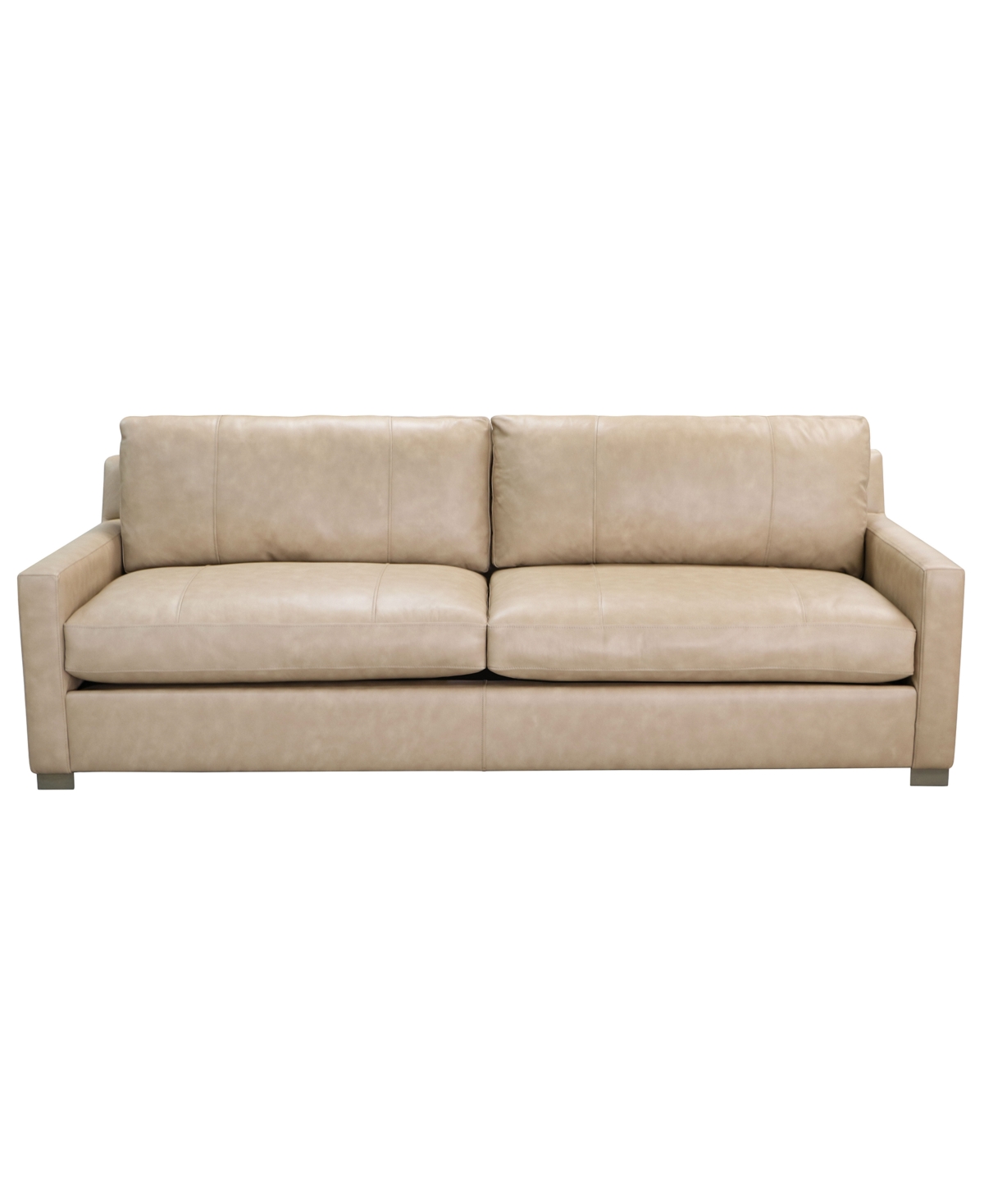 Click here for Stacia 97 Leather Upholstery Sofa - Tan prices
