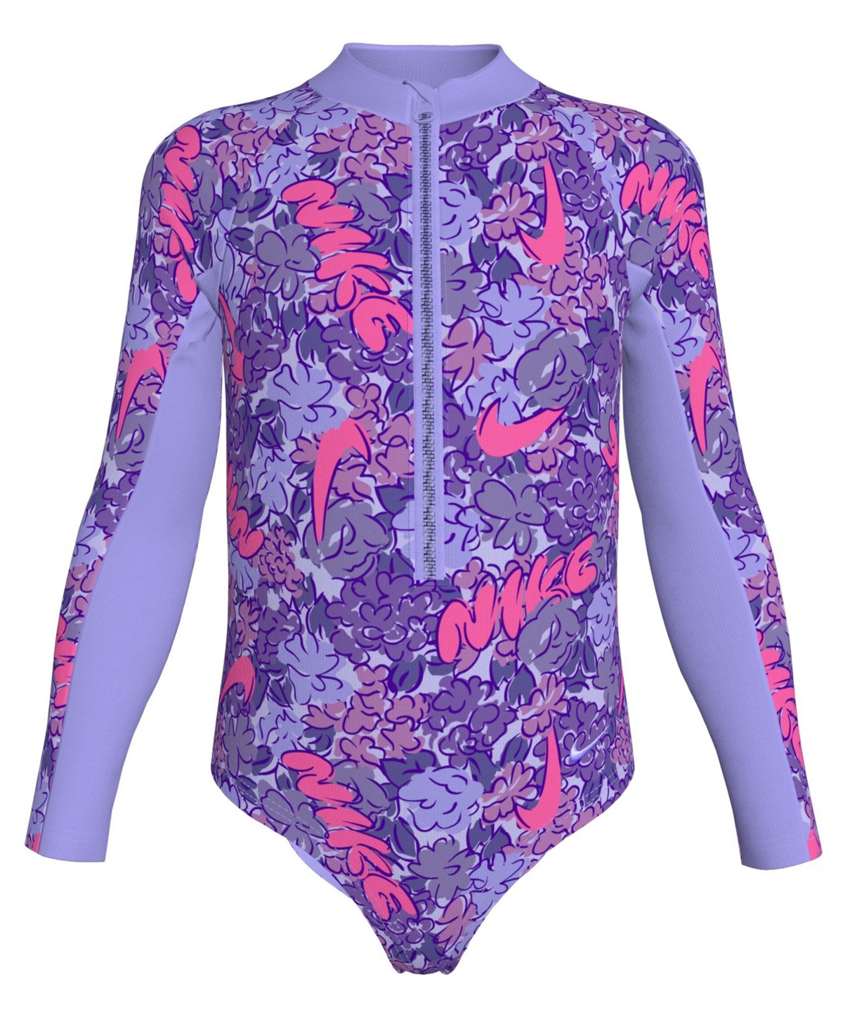 Click here for Nike Girls 4-6X Doodle Floral Long-Sleeve Swimsuit... prices