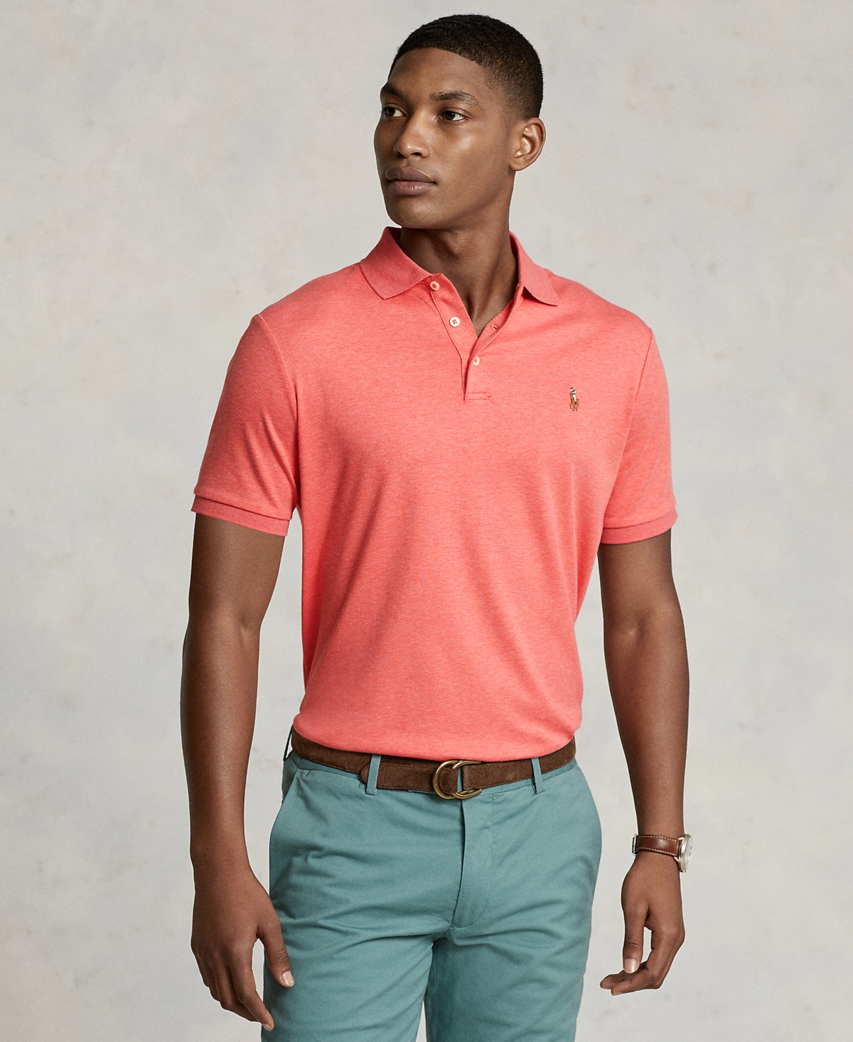 Click here for Polo Ralph Lauren Mens Custom Slim Fit Soft Cotton... prices