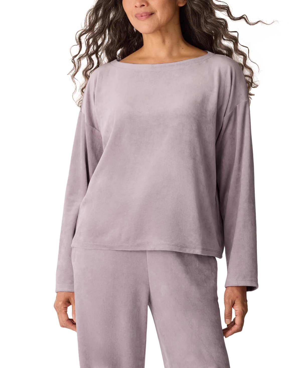 Click here for Eileen Fisher Womens Boxy Bateau Neck Top - Lunett... prices