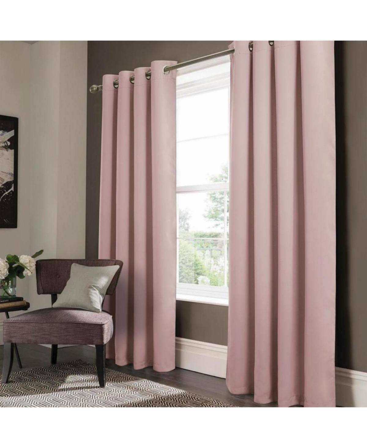 Click here for Olivia Gray Anchorage Blackout Grommet Single Curt... prices