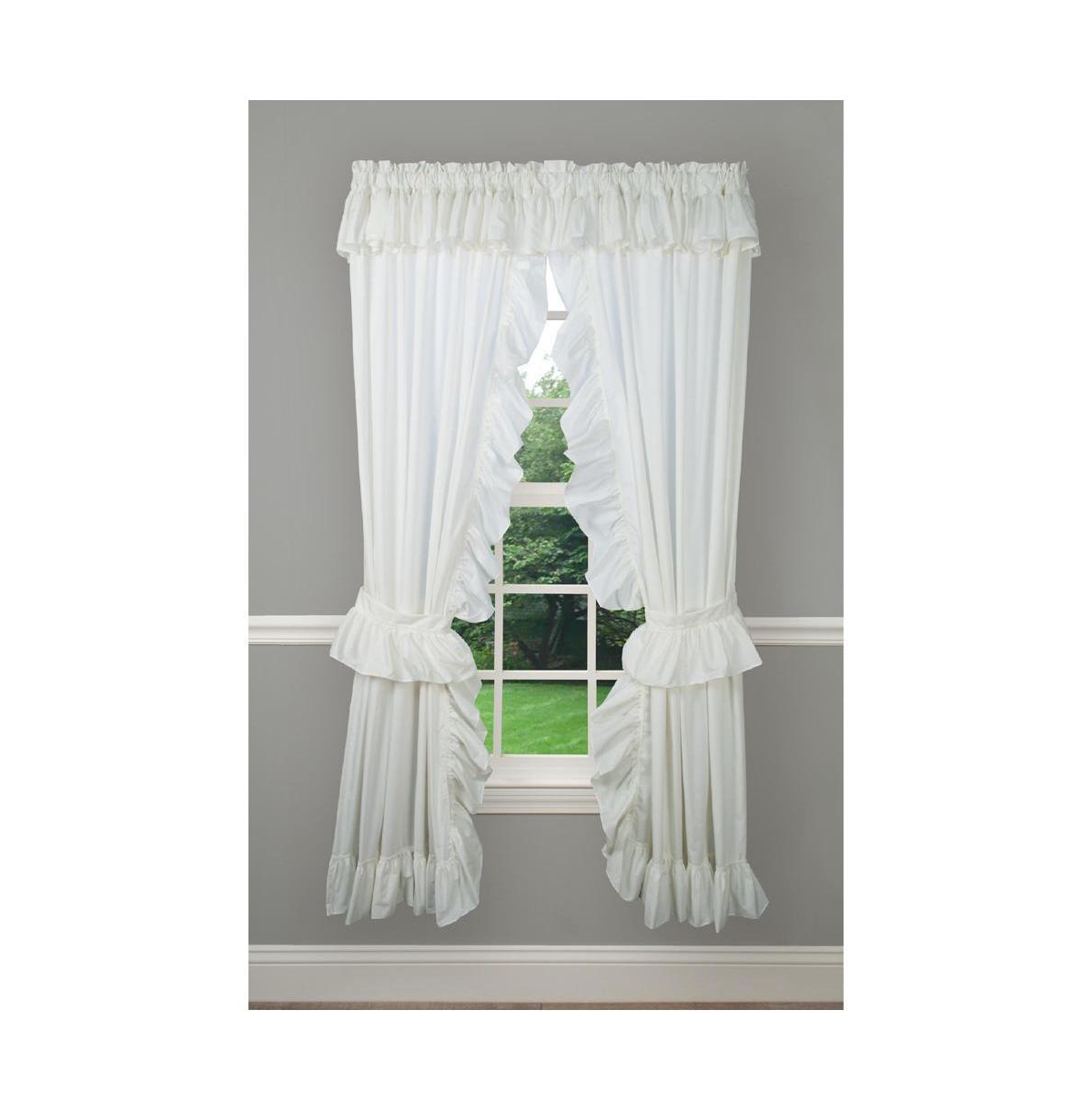 Click here for Ellis Curtain 2-Piece Ruffled Priscilla Window Cur... prices