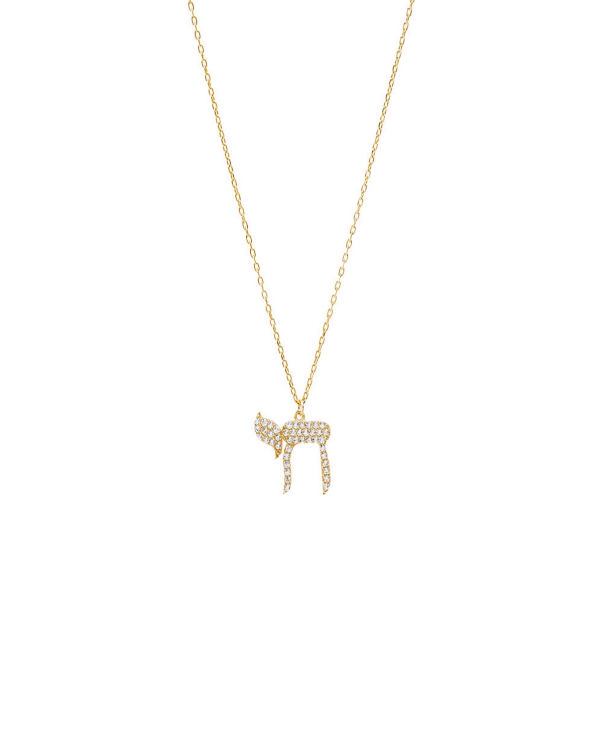 Click here for by Adina Eden Pave Gold Plated Chain Pendant Neckl... prices