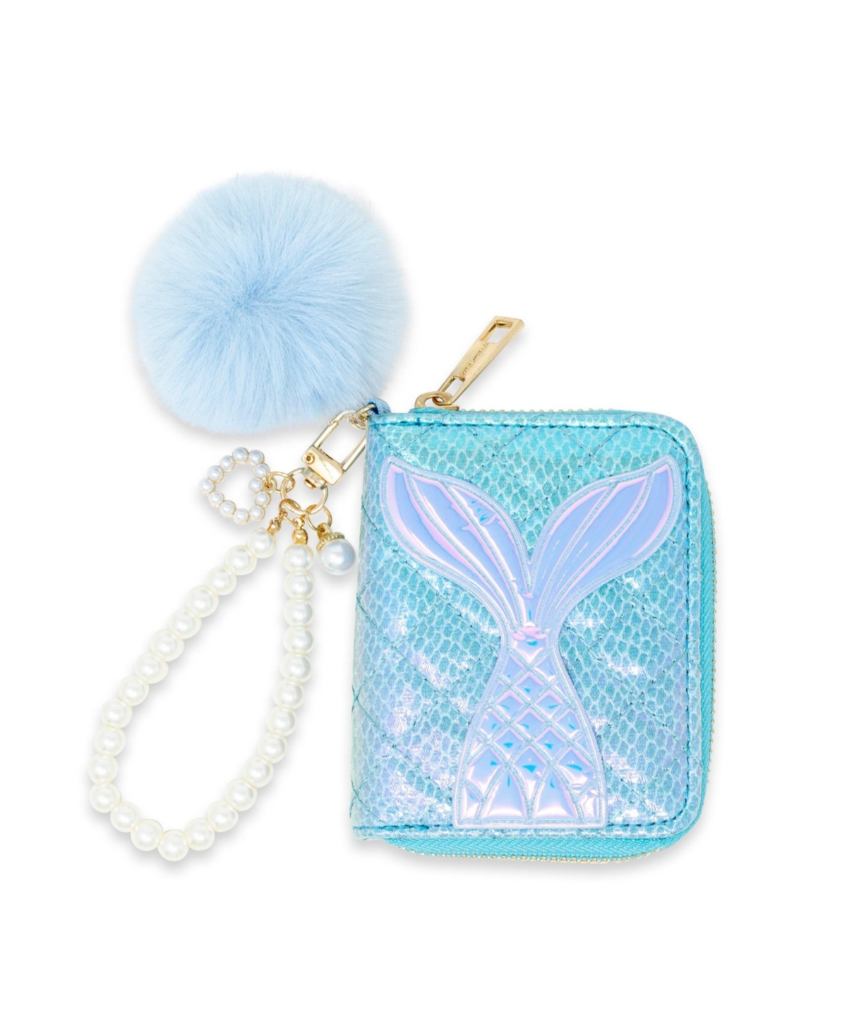 Click here for Zomi Gems Girls Mermaid Tail Wallet with Pom-Pom &... prices