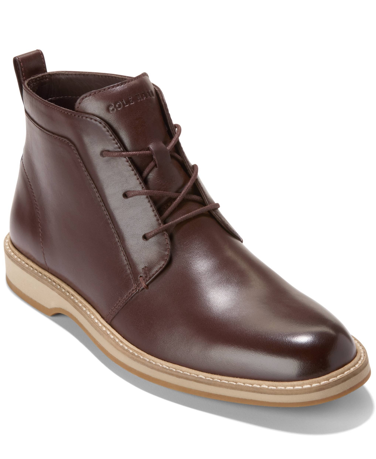 Click here for Cole Haan Mens Morse Grand Chukka Round-Toe Boots... prices