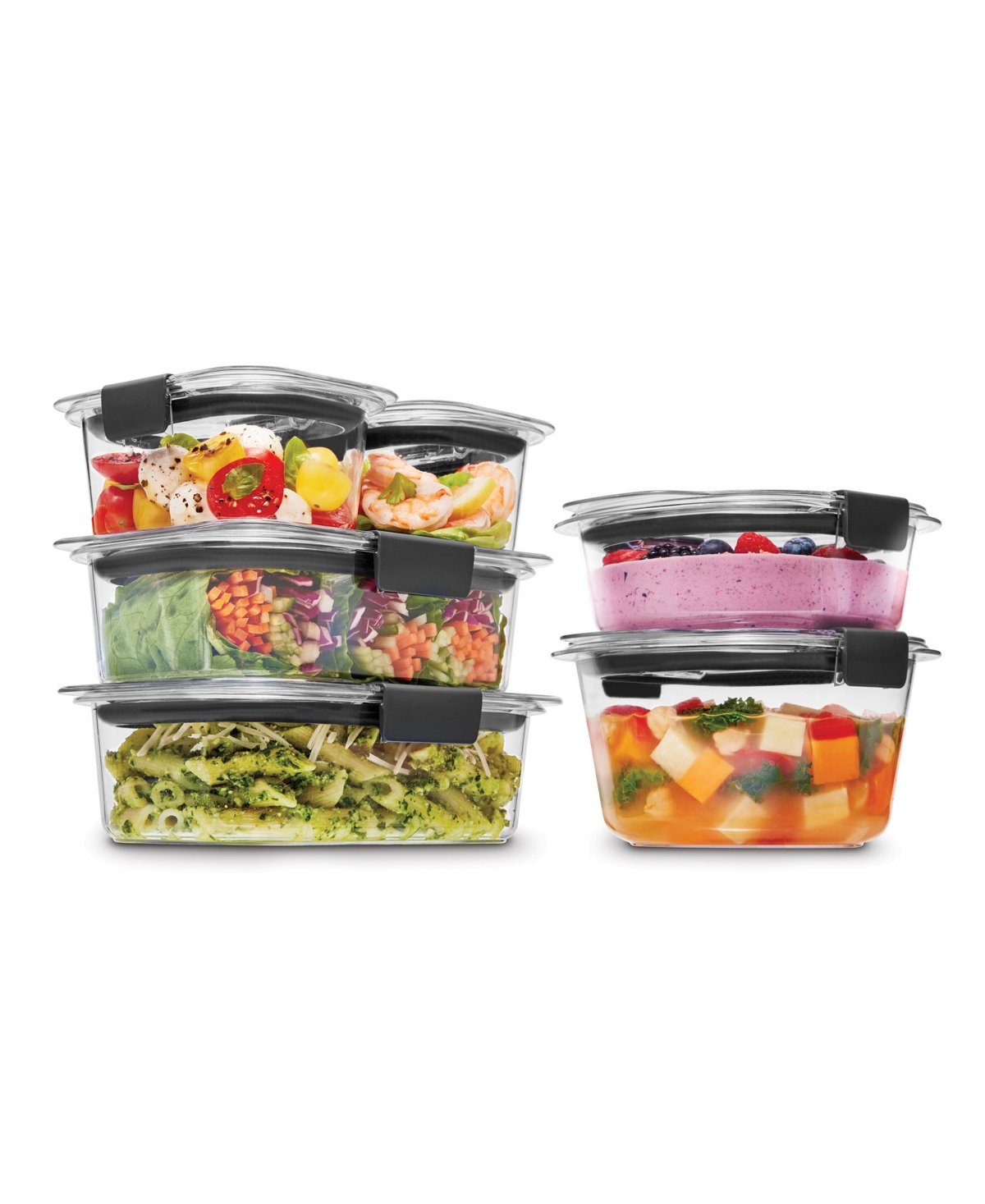 Click here for Rubbermaid Brilliance 12-Pc. Round and Rectangular... prices