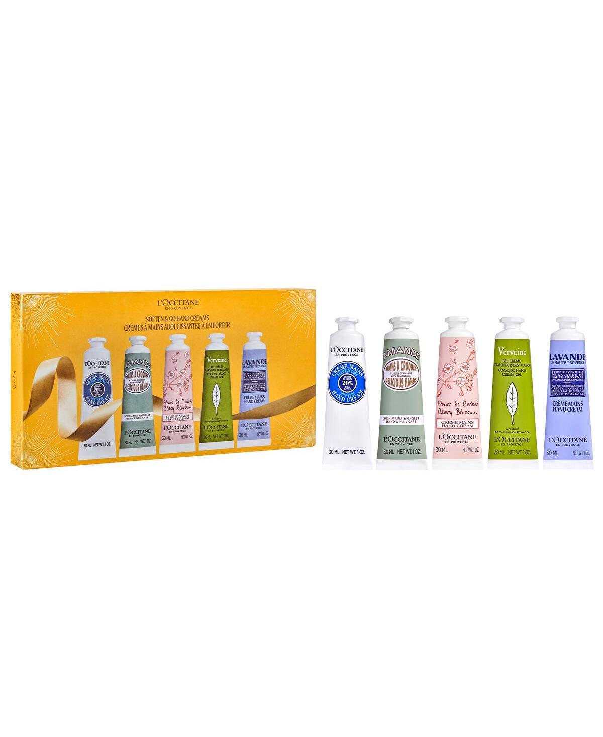 Click here for LOccitane Soften & Go Hand Creams Body Sets prices