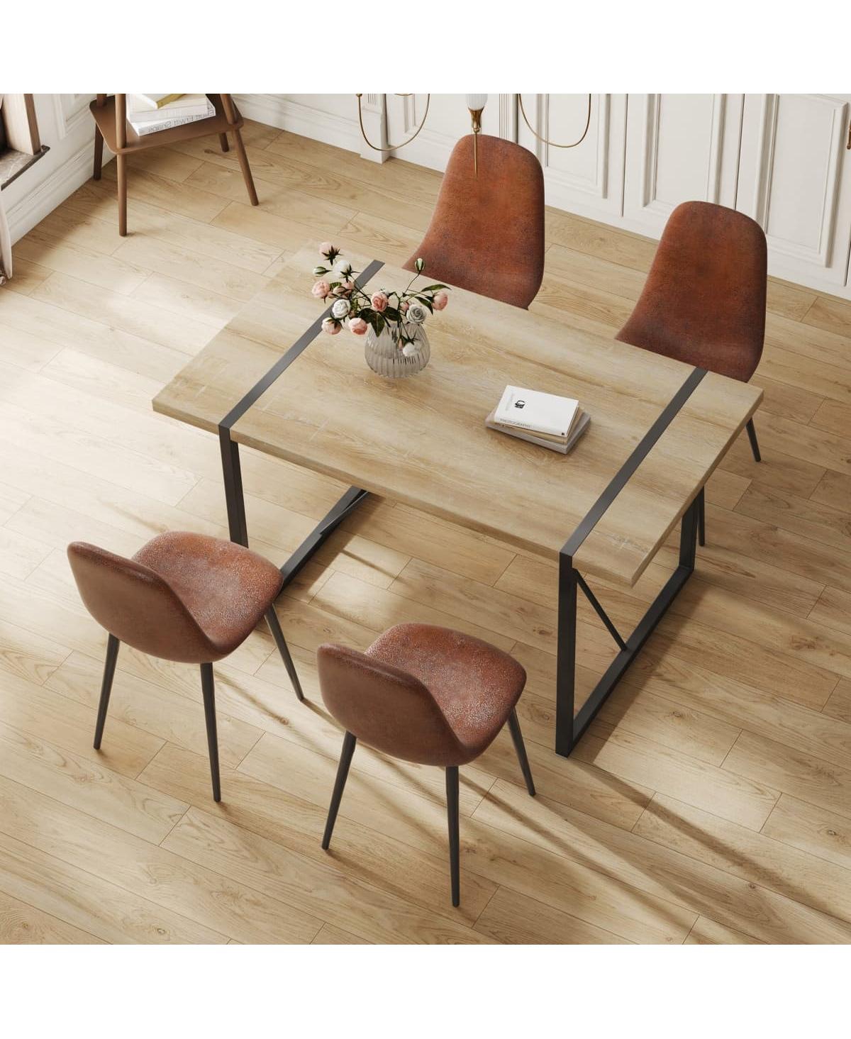 Click here for Maison Boucle 5-Piece Dining Set with Upholstered... prices