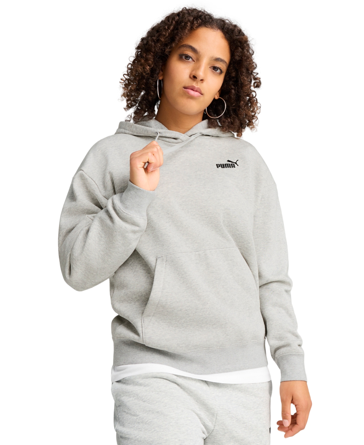 Click here for Puma Womens Essential Small No. 1 Logo Hoodie - Li... prices