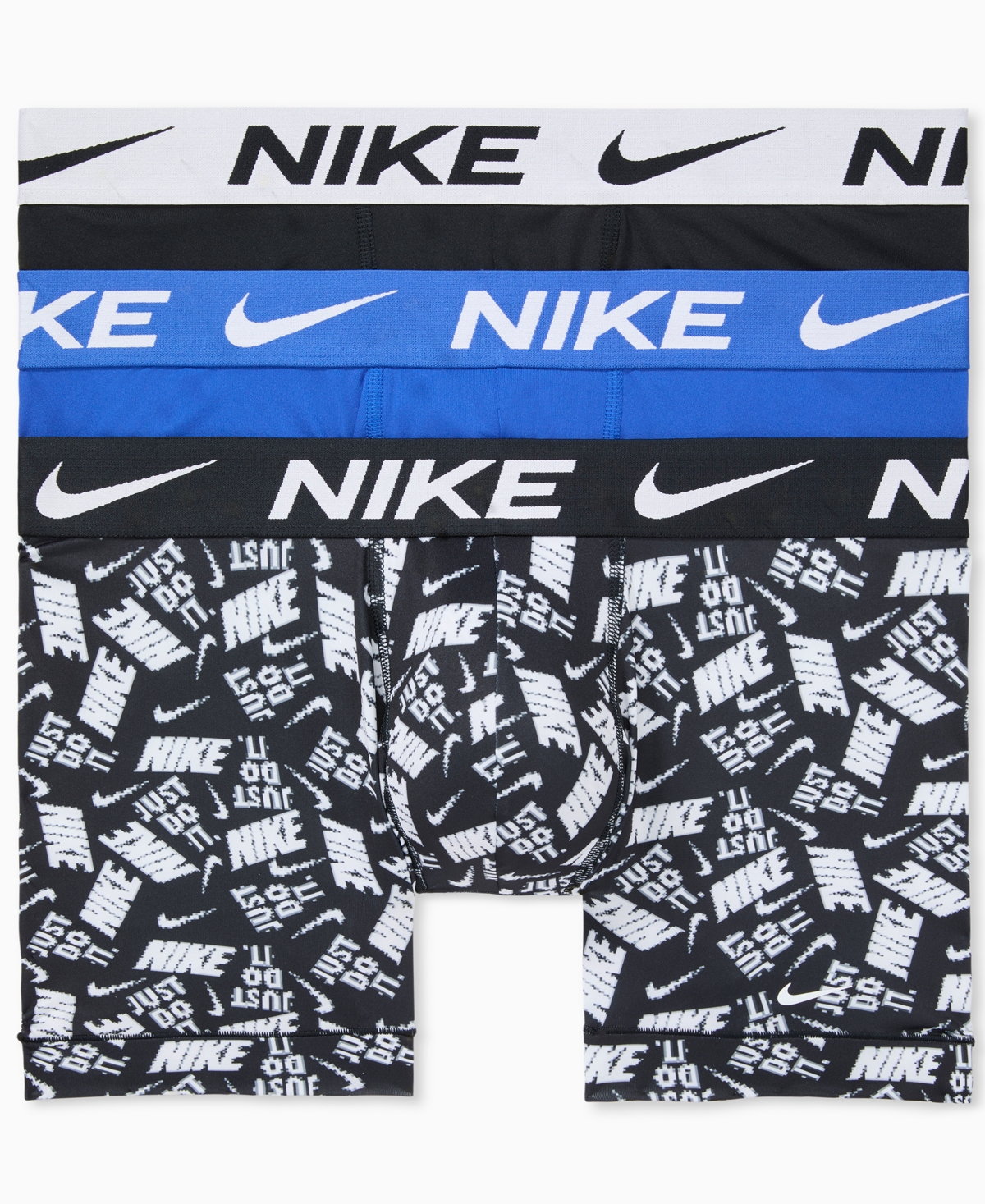 Click here for Nike Mens 3-Pack Dri-fit Essential Micro Trunk - B... prices