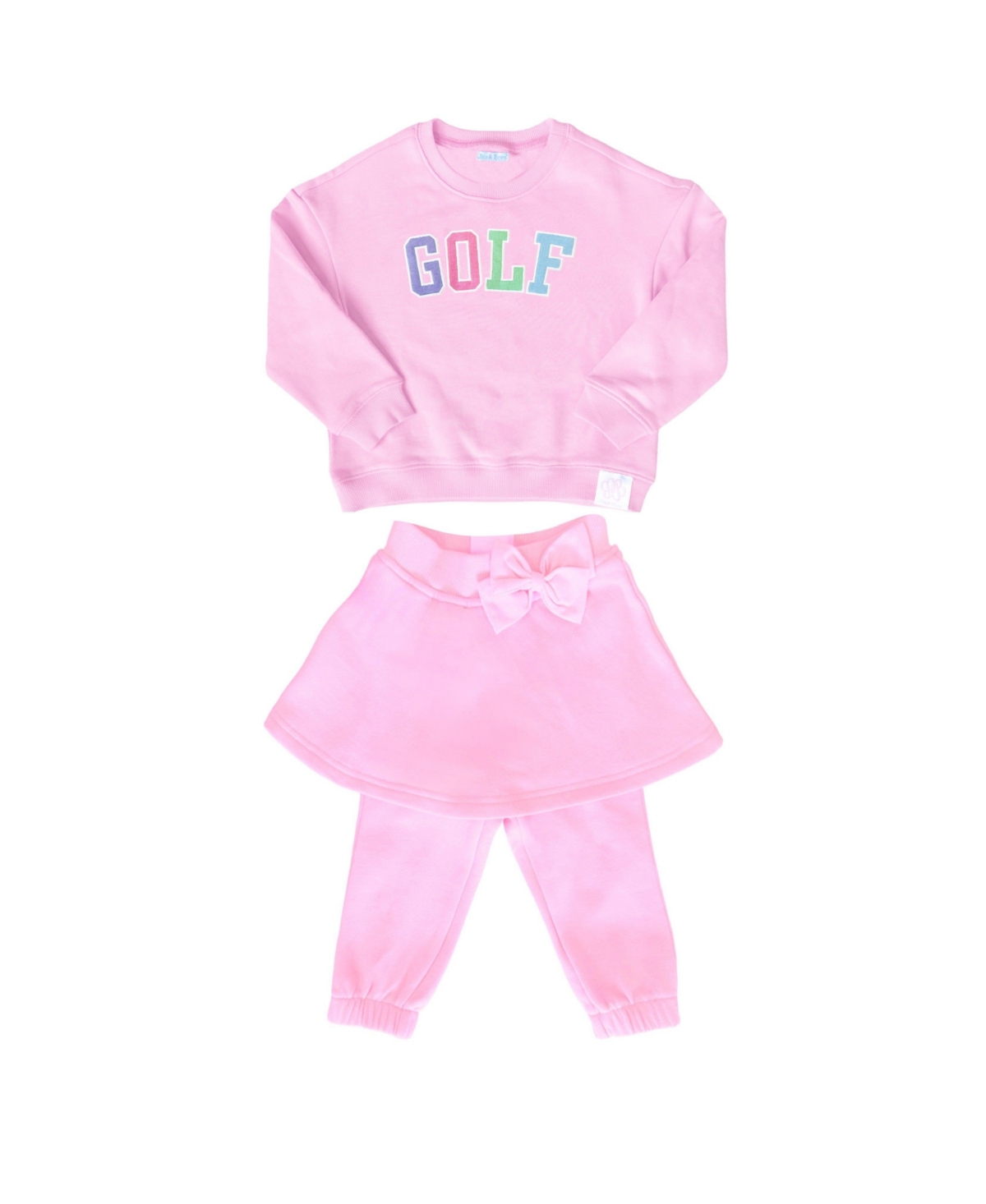 Click here for Bits & Bows Toddler Golf Sweatsuit - Pink  purple... prices