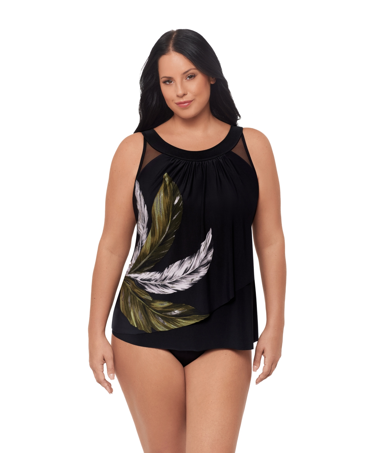 Click here for Miraclesuit Womens Illusionists Ursula Tankini Top... prices