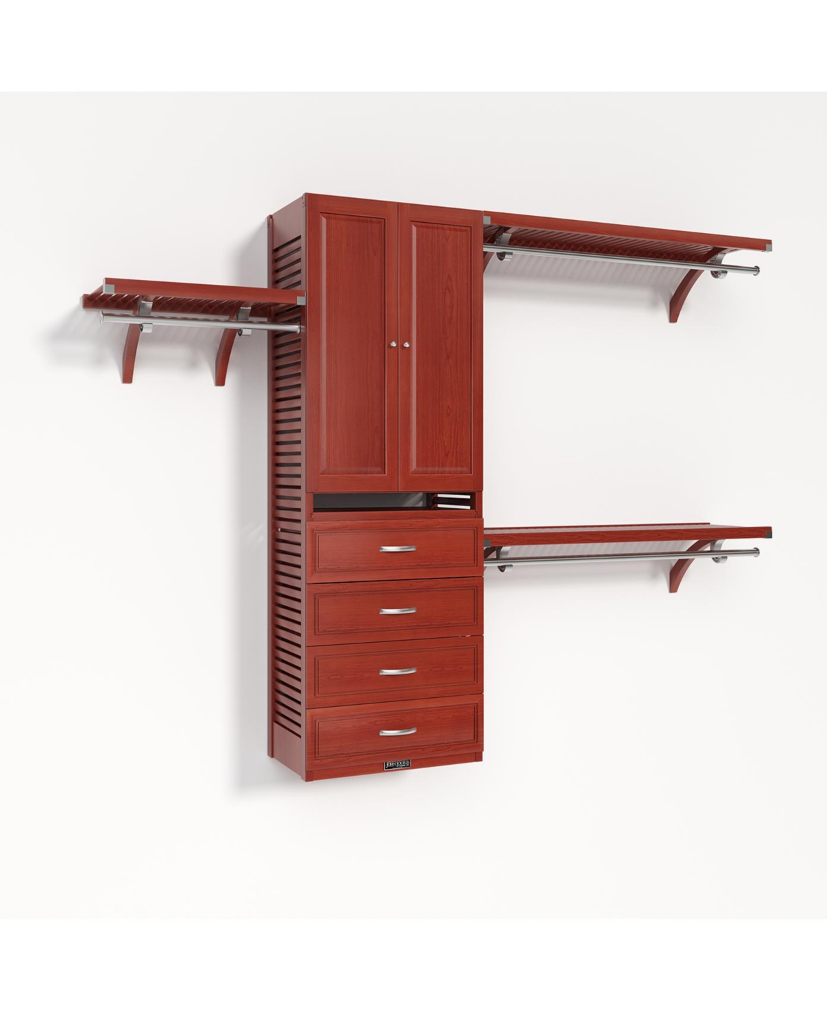Click here for Solid Wood Walk-In Closet Organizer with 4 and Sol... prices