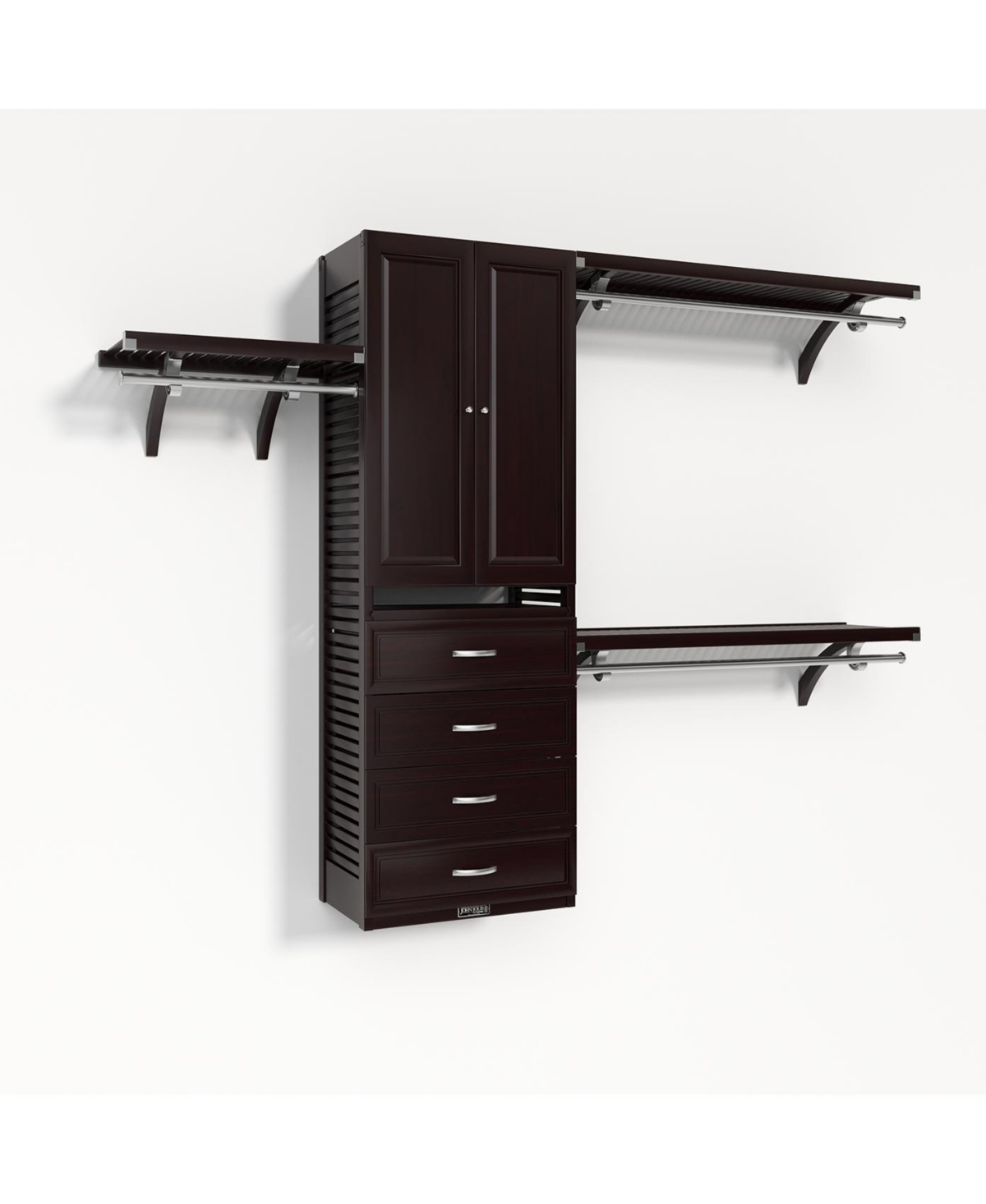 Click here for Solid Wood Walk-In Closet Organizer with 4 and Sol... prices