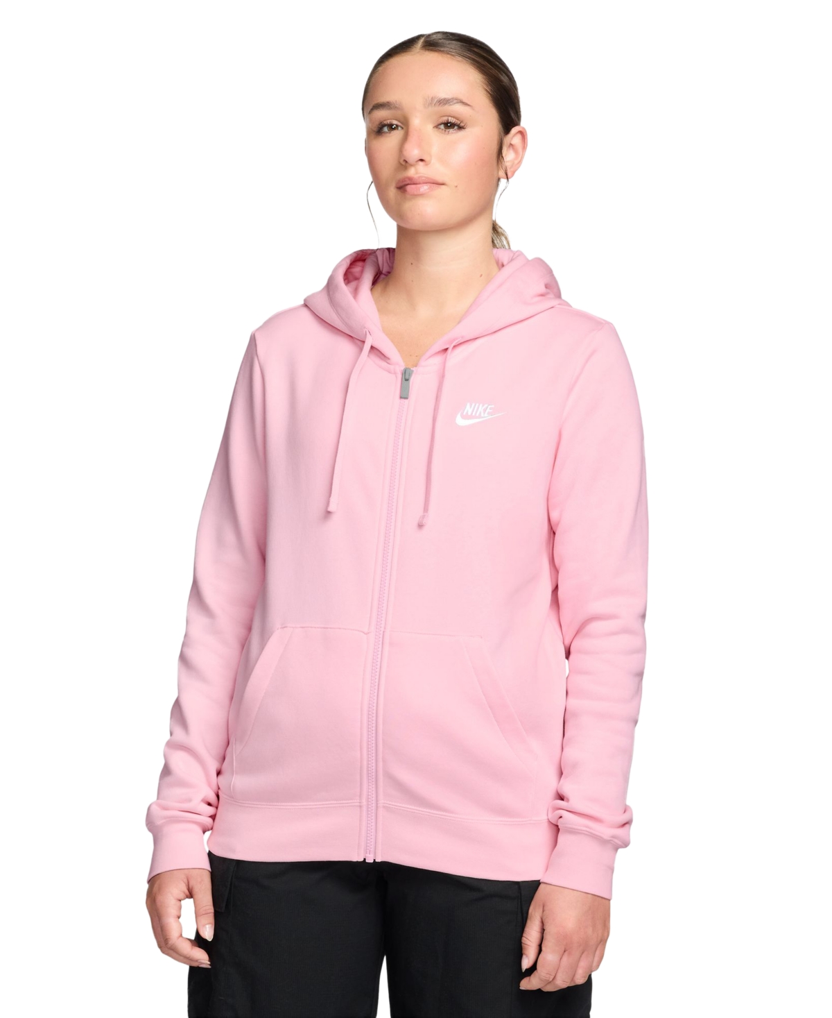 Click here for Nike Womens Sportswear Club Fleece Full-Zip Hoodie... prices